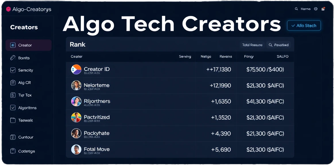 AlgoForge App — Decentralized Algorithmic Trading